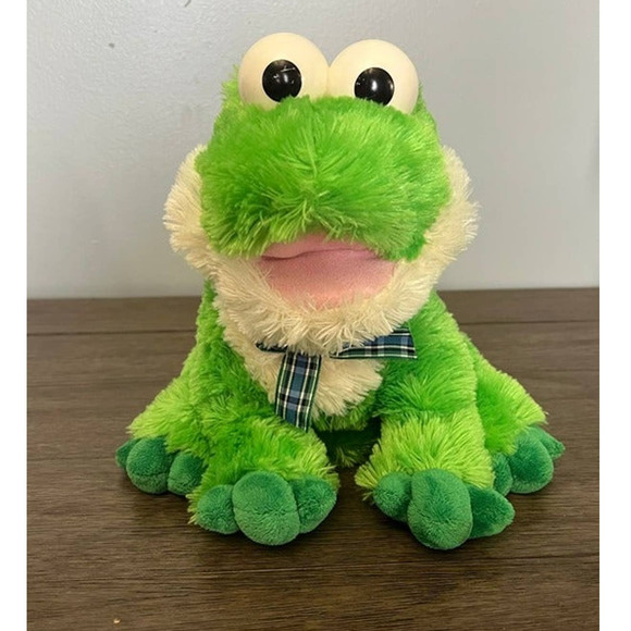 Walmart | Toys | Walmart Sing Croak Frog Hand Puppet Plush | Poshmark